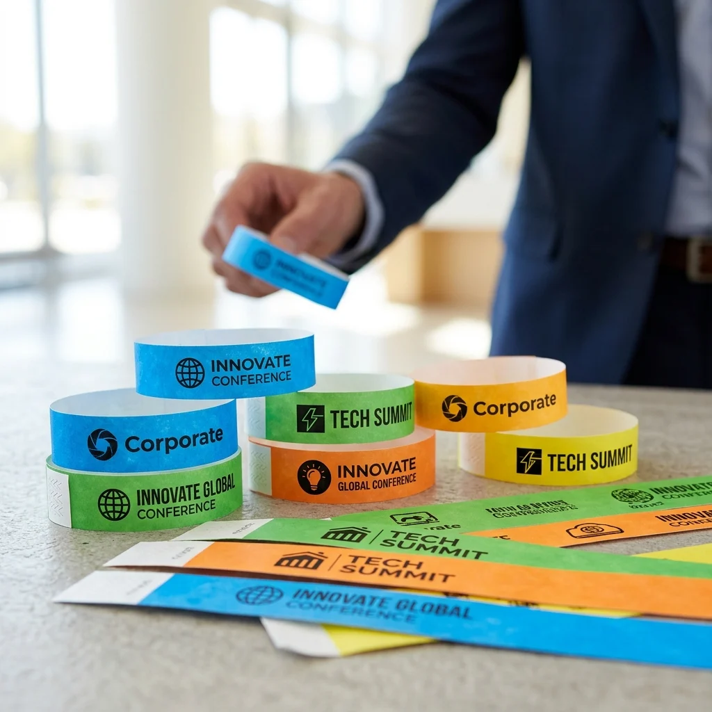 Branded Tyvek Wristbands - Bands 4 Brands