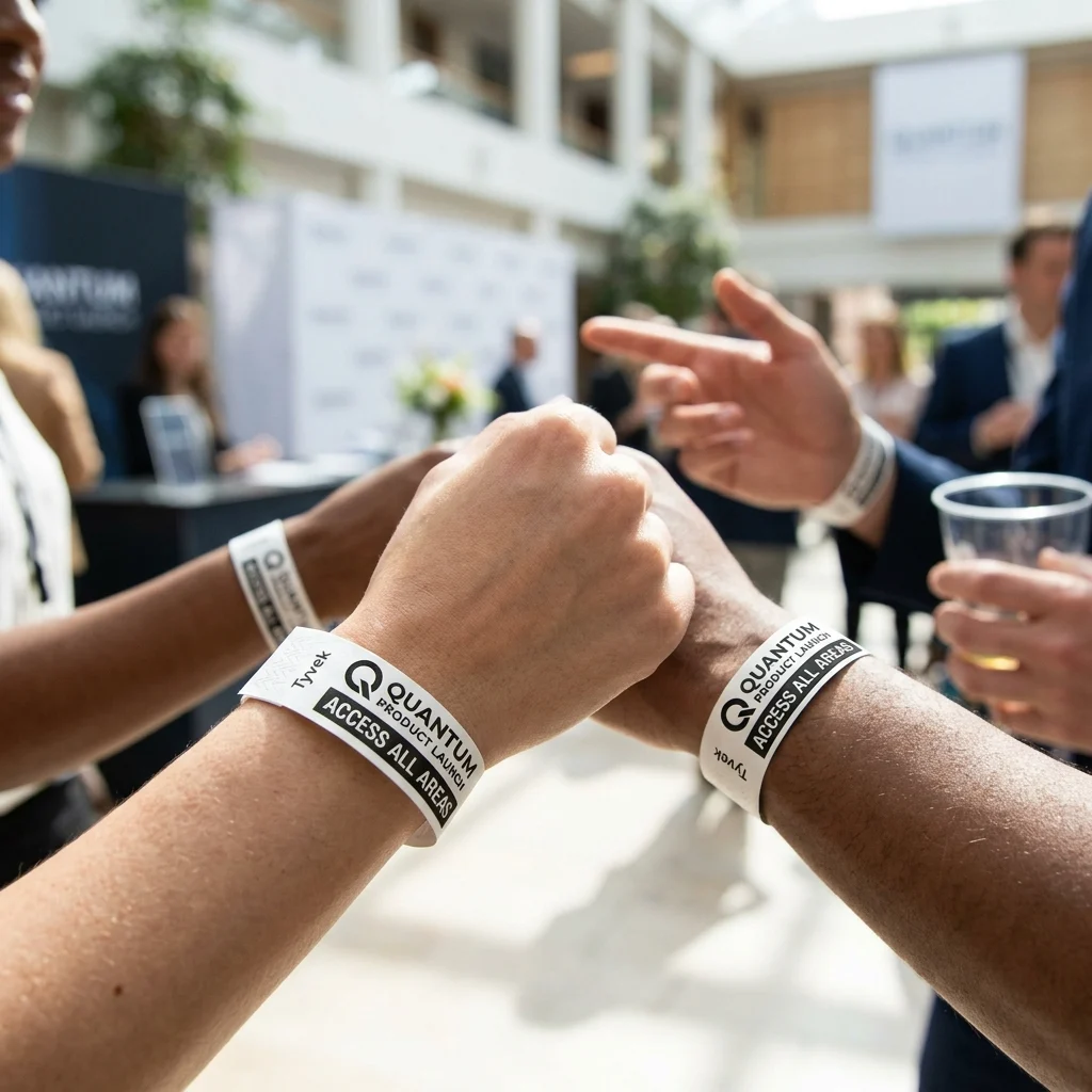Branded Tyvek Wristbands - Bands 4 Brands